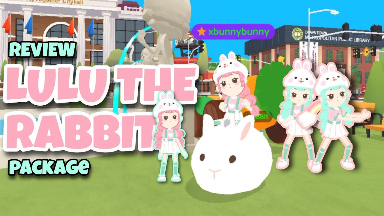 LULU THE RABBIT PACKAGE REVIEW w/ Skin Tone, Hair Color, Body Type #플레이 ...