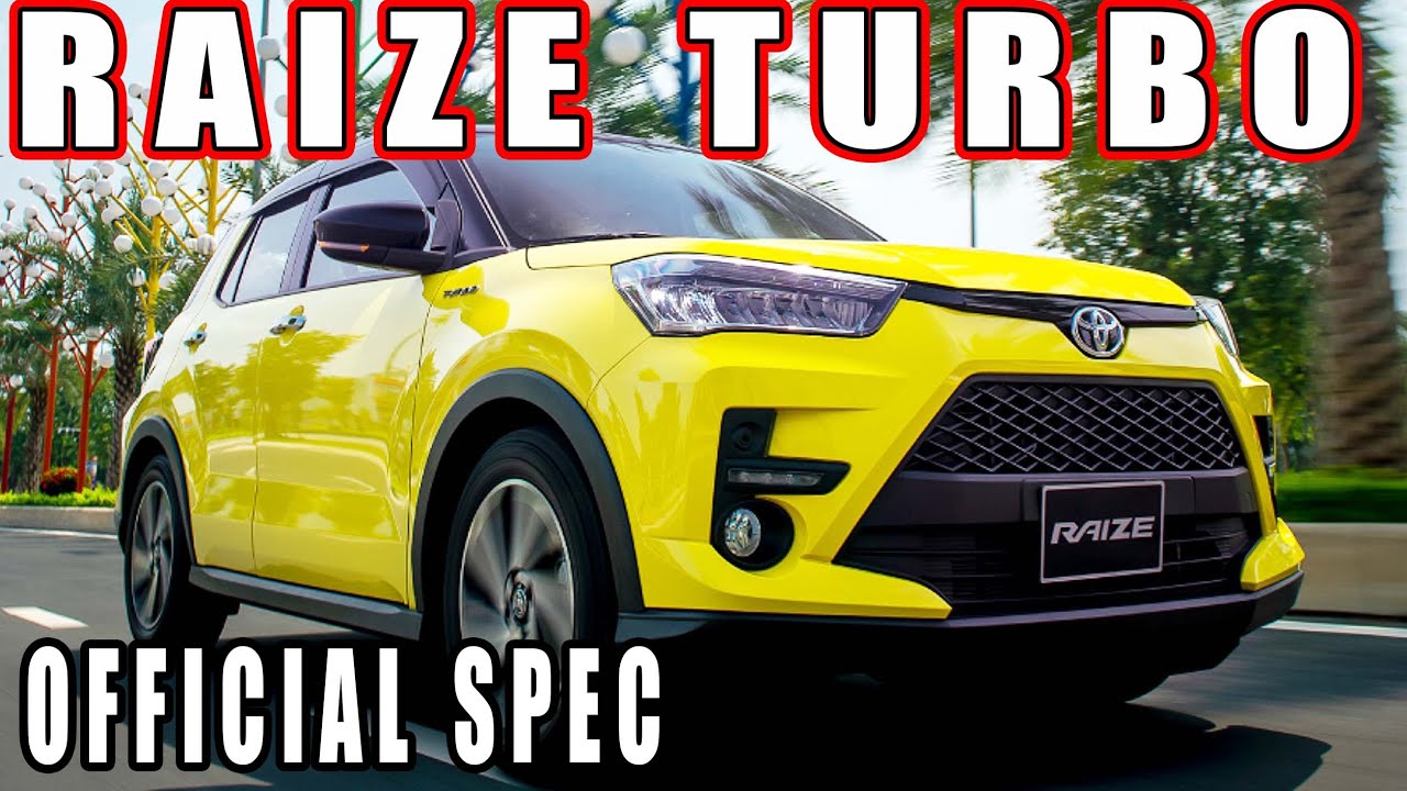 Brand New Toyota Raize Official spec and pricing - YouTube