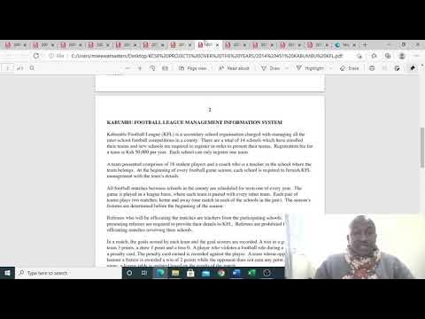 KCSE COMPUTER PROJECTS TITLES FOR THE LAST 15 YEARS 2006-2019 - YouTube