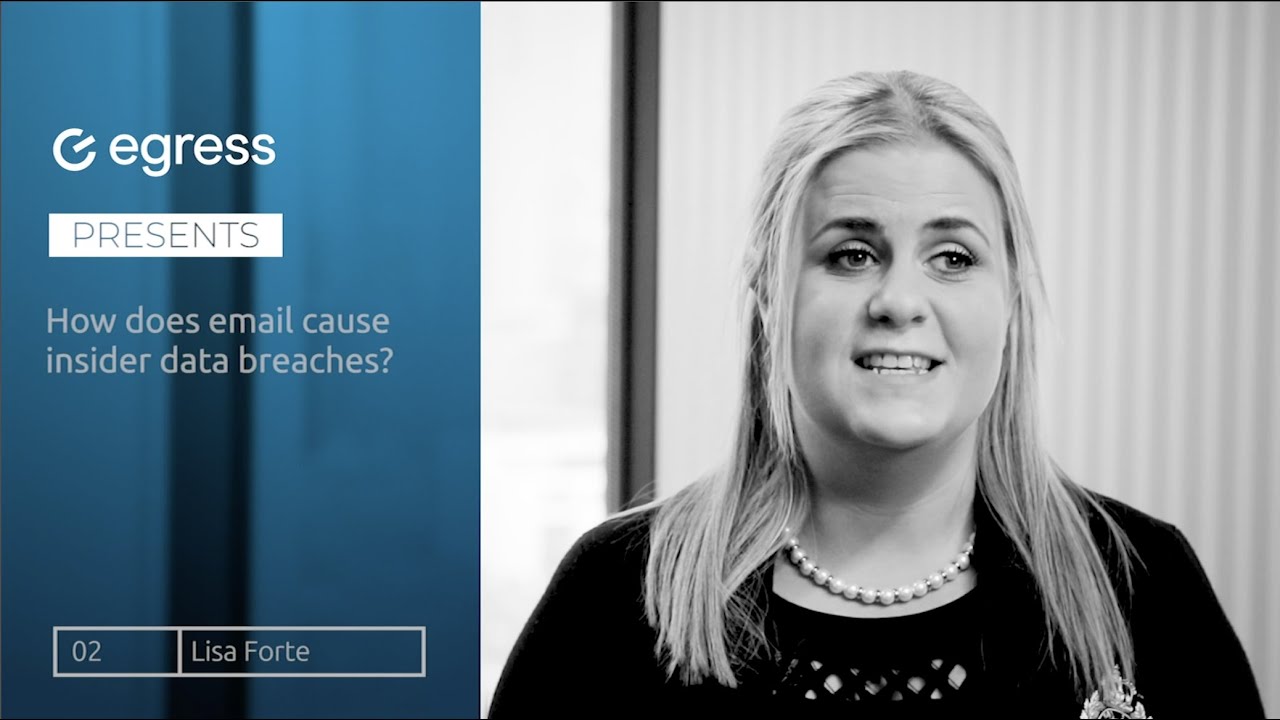 How does email cause insider data breaches? with Lisa Forte - YouTube