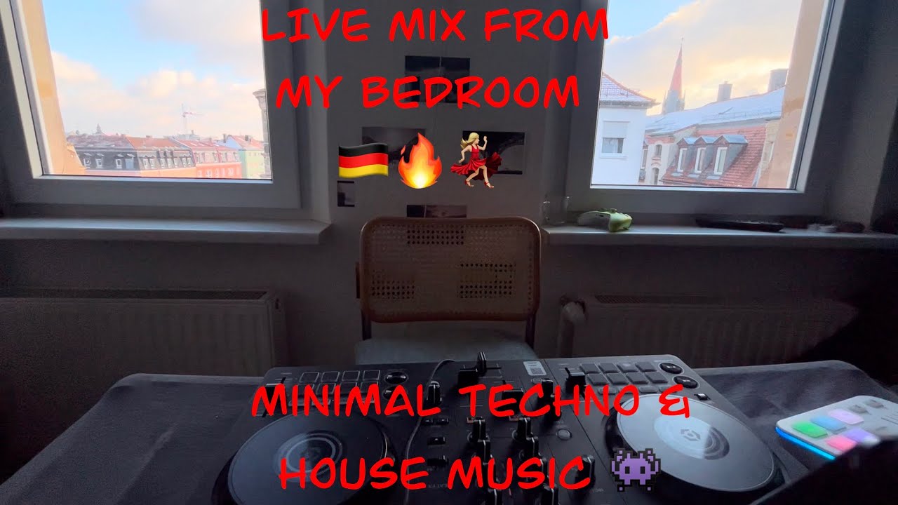 LIVE from My Bedroom 🇩🇪 | Minimal Techno & House Music - YouTube