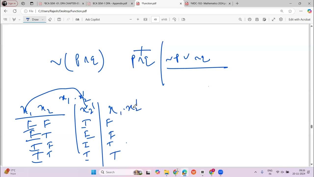 2024 University Exam Maths Solution | BCA VNSGU - YouTube