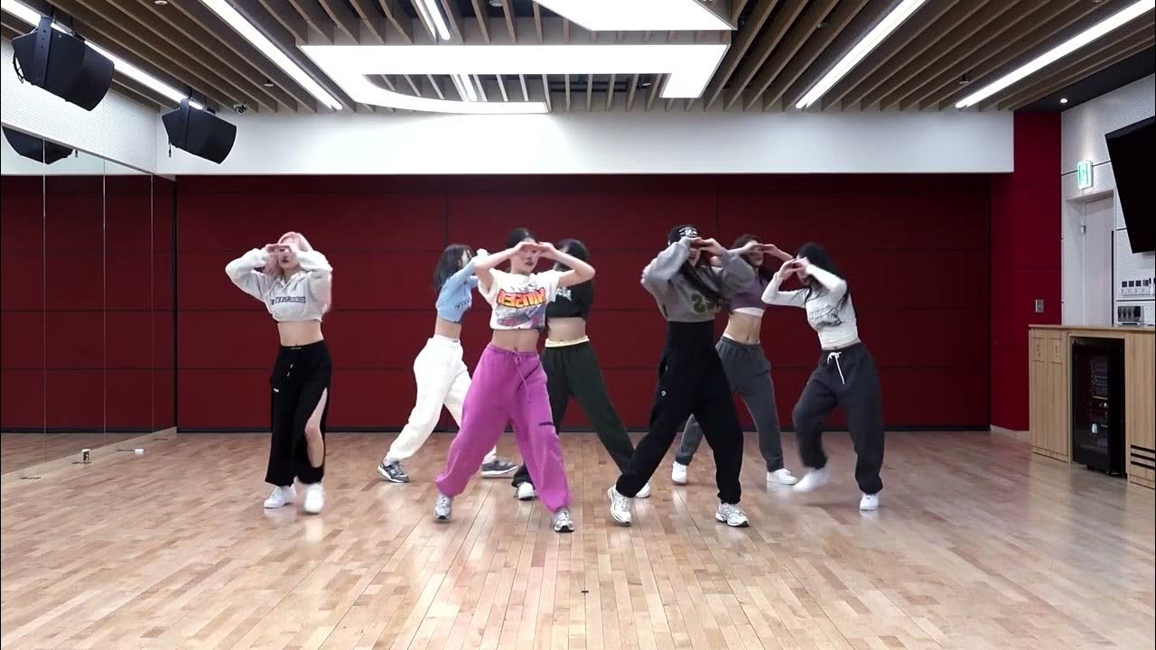 NMIXX O.O dance practice mirrored slowed 75% - YouTube