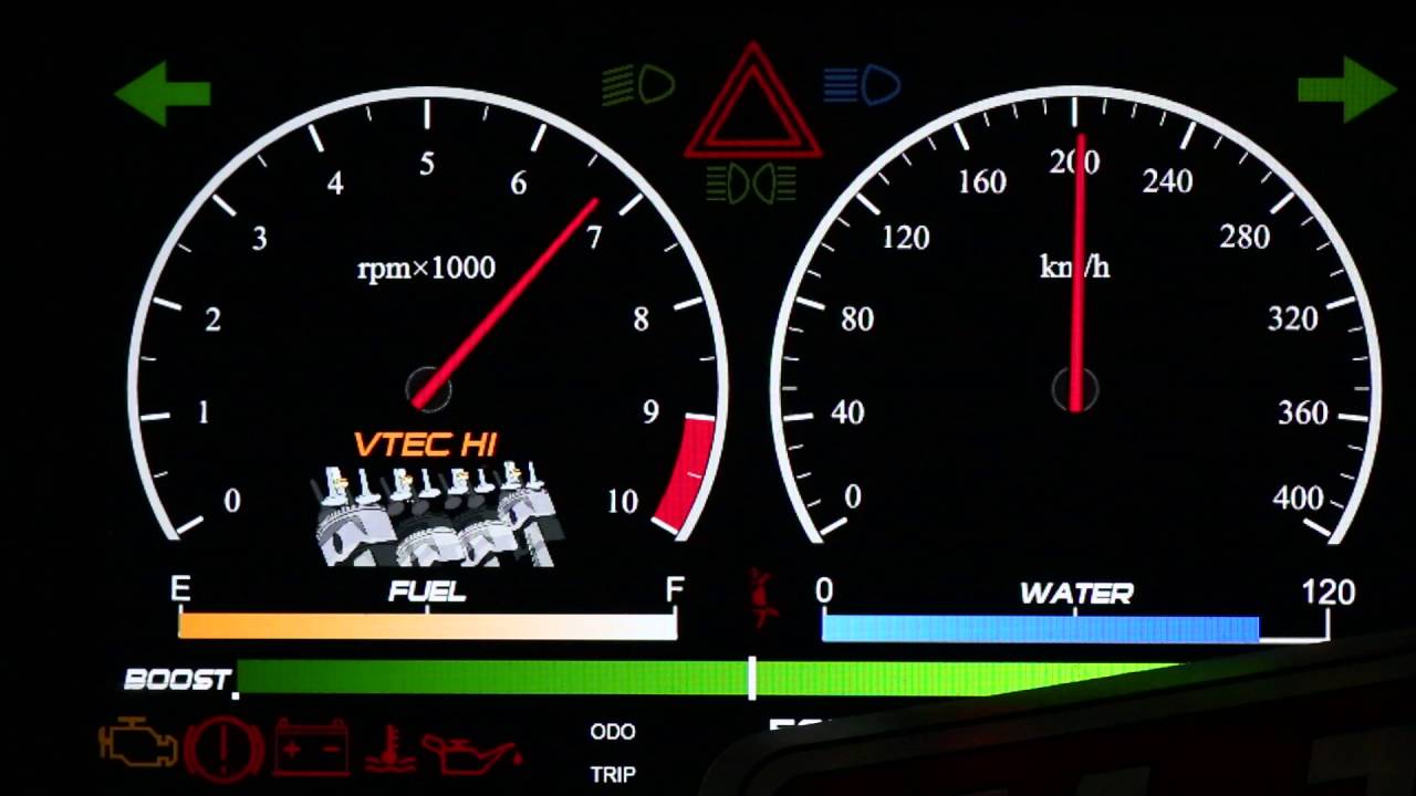 MoTeC Display VTEC TURBO - YouTube