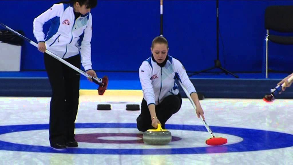 04 04 15 Curling Croatia Russia women - YouTube