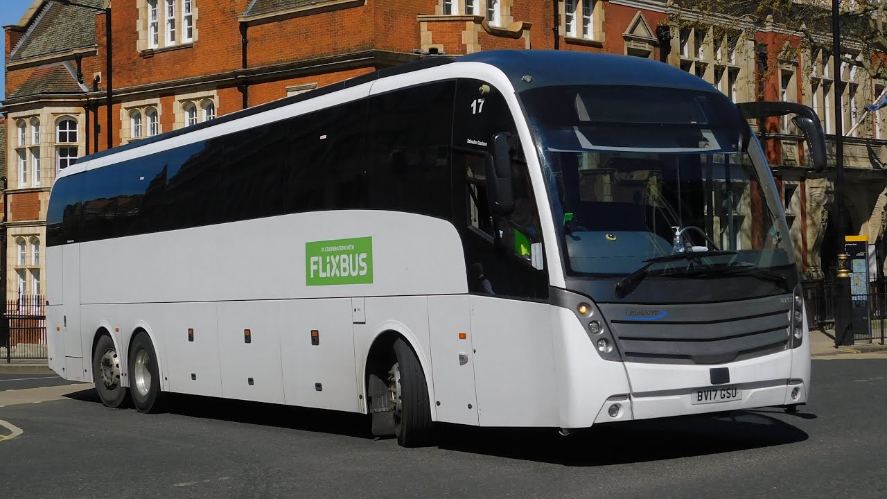 New Flixbus UK Service!! | Scania K410EB6 Caetano Levante 2 | Whippet ...
