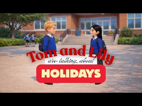 Tom and Lily Talking About Holidays | Daily English Dialogue