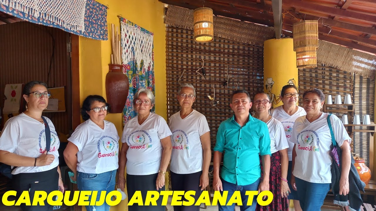 CONHEÇA A LOJA CARQUEIJO ARTESANATO EM MUCAMBO-CE | RAIZES DO REI - YouTube