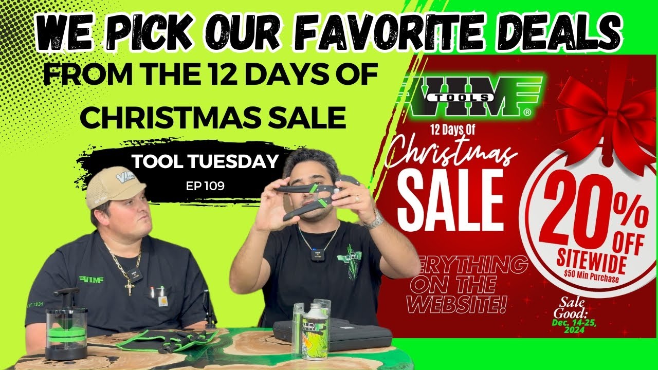 We Pick Our Favorite Tools From The 12 Days Of Christmas Sale. - YouTube