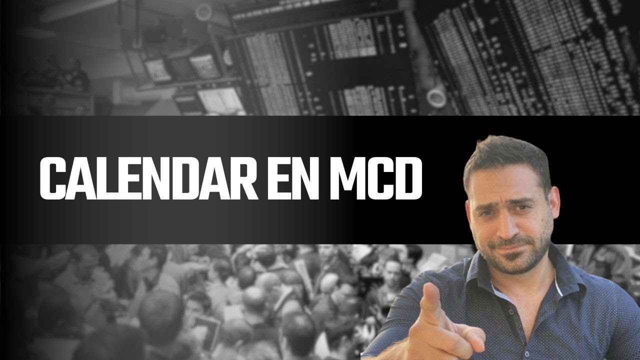 Calendar en MCD - explicación - YouTube