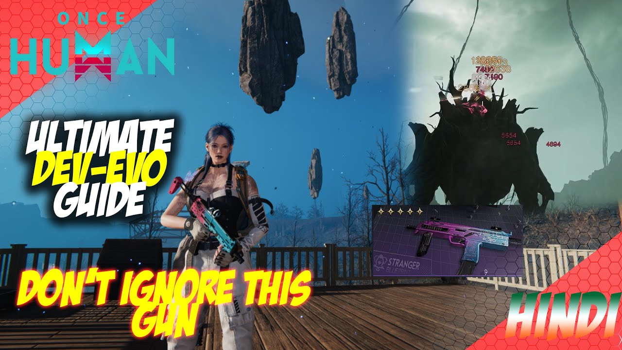 🔥Hidden OP Epic Gun : Dev Evo! | Once Human Underrated Damage Beast ...