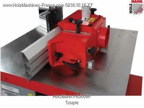 HolzMann FS300SP Toupie Machine à Bois - YouTube