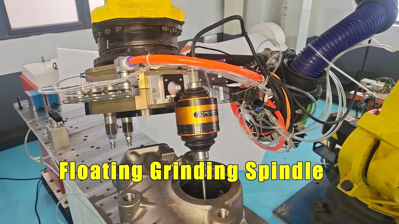 Floating Deburring and Polishing Tool for LHTC Robot Accessories - YouTube
