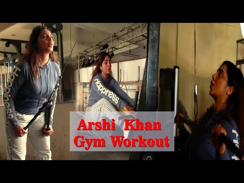 CWE | Arshi khan First Day In CWE || Workout Class || #Arshi_khan   #Wrestlinglife  #Traning