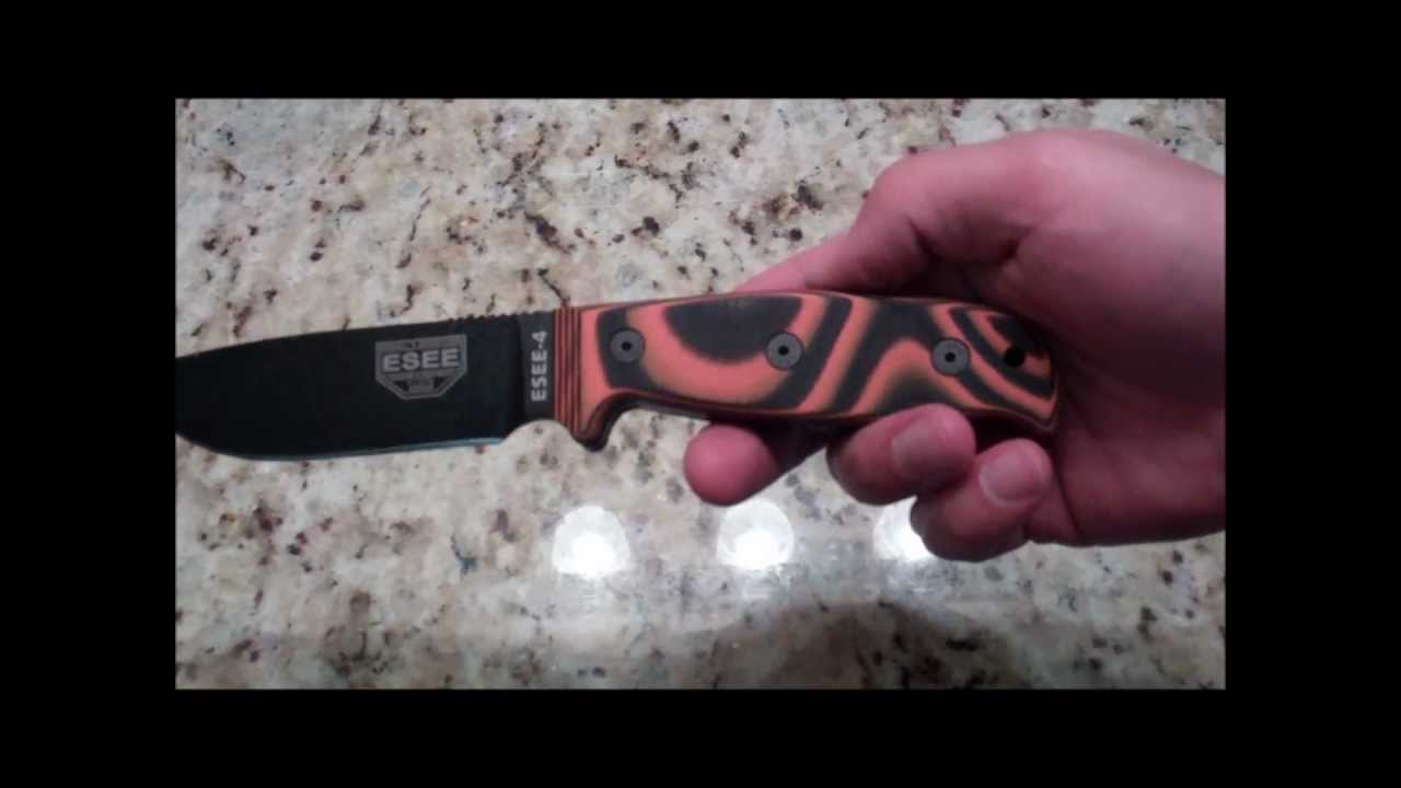 ESEE 4 Custom Handles - YouTube