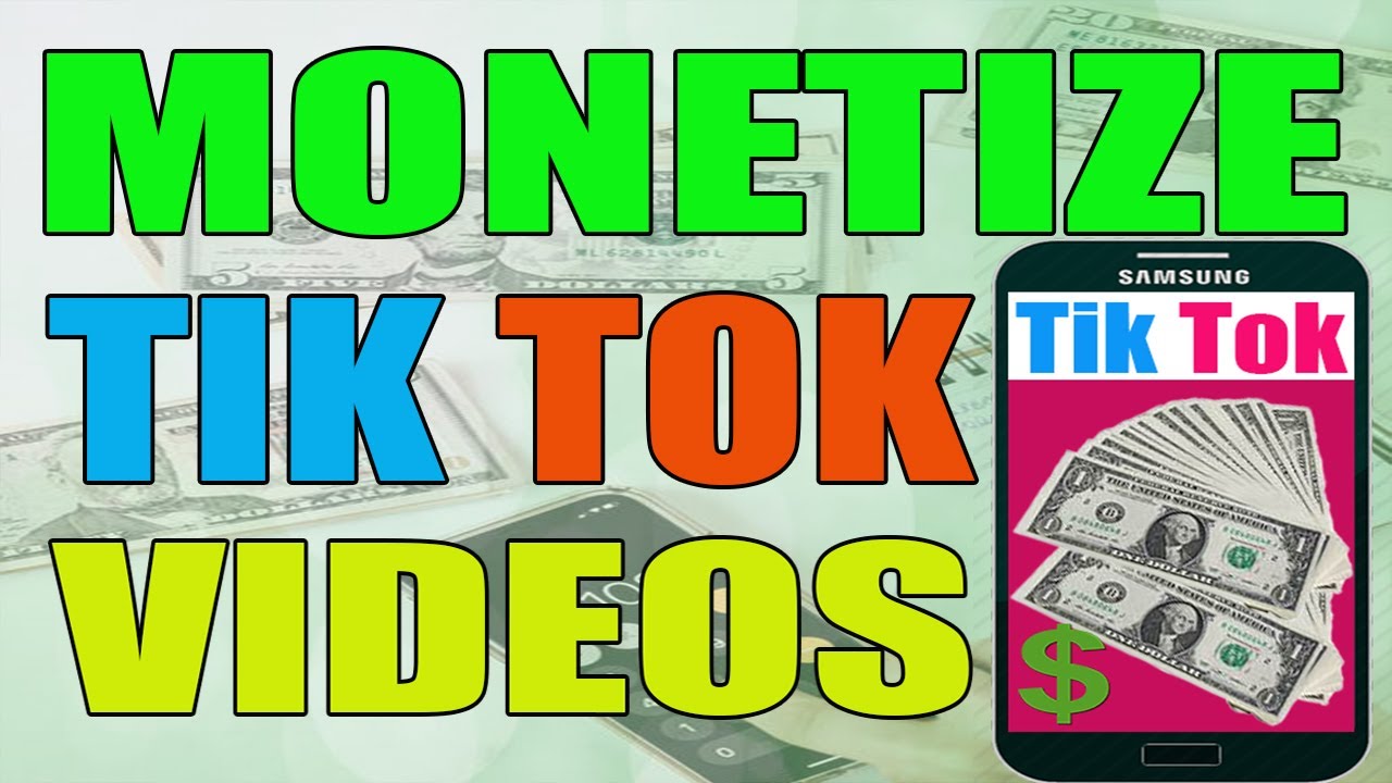 How To Earn Money With Tiktok In 2020 Monetize Your Tiktok Videos