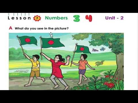 Class-1, English, Unit-2,Lesson-7 (Numbers) - YouTube