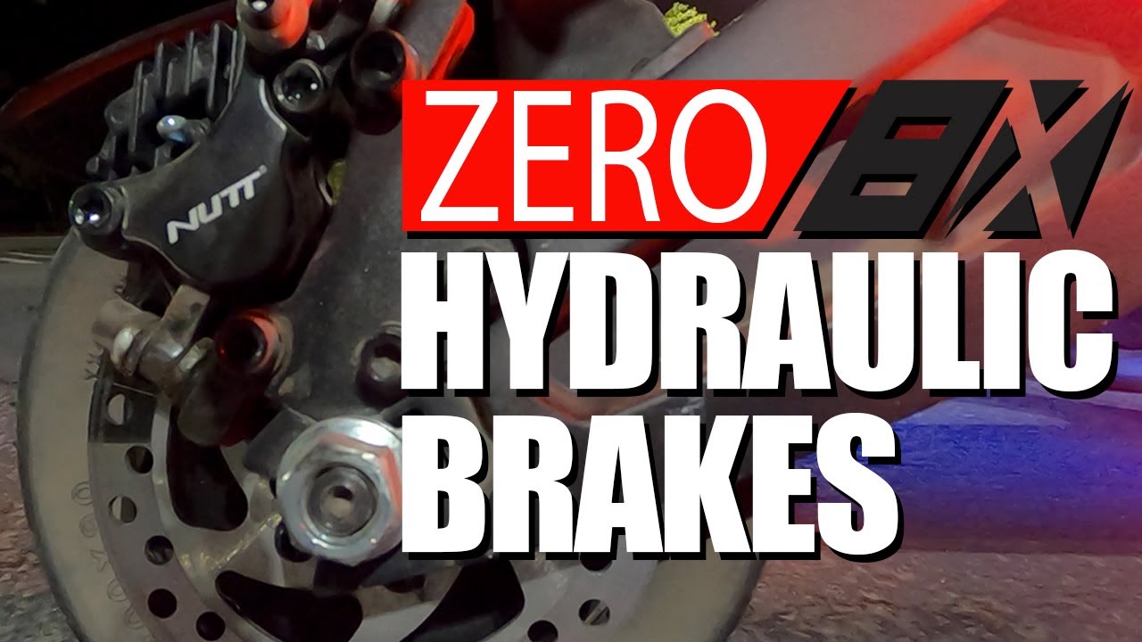 ZERO 8X | DUAL MOTOR | HYDRAULIC BRAKE UPGRADE - YouTube