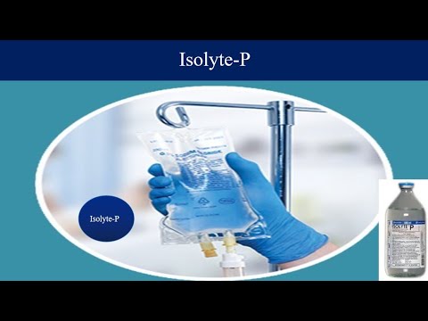 Isolyte P | Composition, Indications and Contraindications of Isolyte P ...