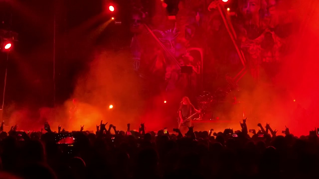 Slayer intro 11/14 TaxSlayer Center - YouTube