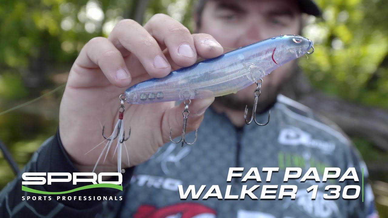 The All-New SPRO Fat Papa Walker 130 - YouTube
