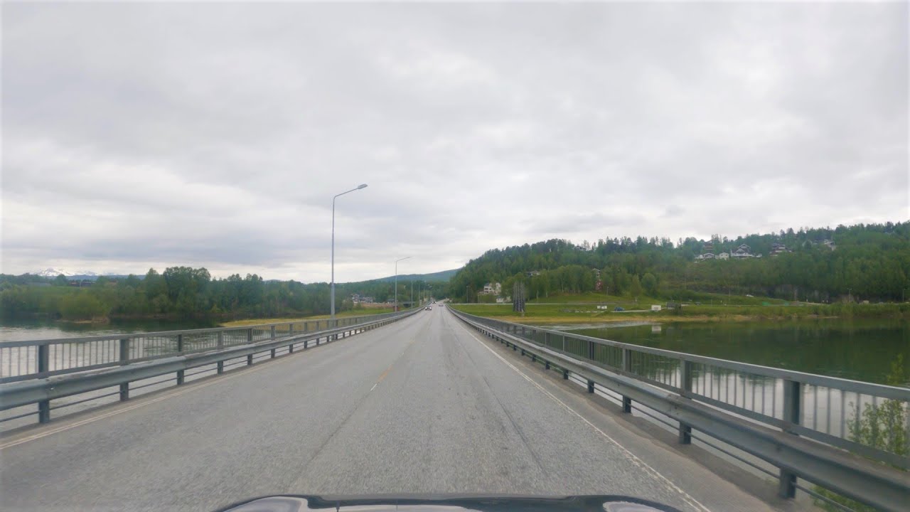 Driving in Norway - Bardufoss To Sami Shop Heia E6 - 4K60 - YouTube