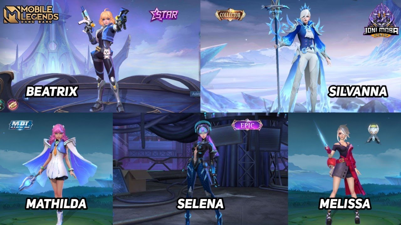 5 NEW SKIN & TANGGAL RILIS/RELEASE DATE - REVAMPED SELENA EPIC, BEATRIX ...