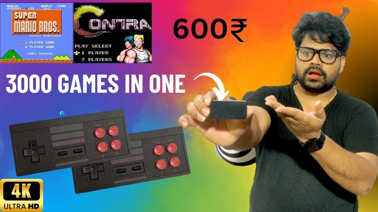 Best Mini Wireless Video Game Box - 620 in 1 Game Box Unboxing & Review ...