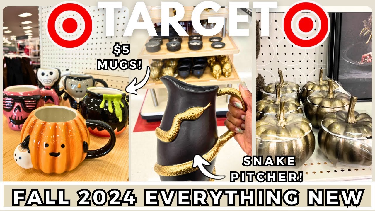 TARGET EVERYTHING NEW 👻 | DOLLAR SPOT FALL 2024 SHOP WITH ME | HOME ...