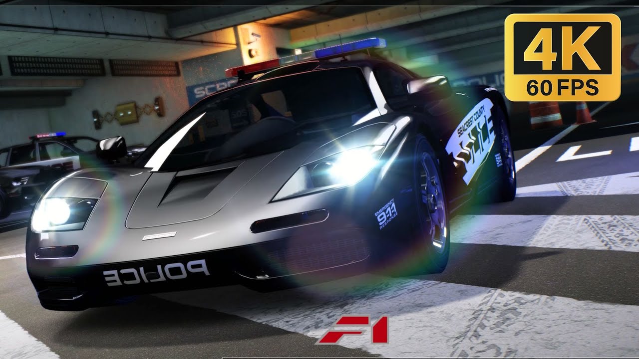 McLaren F1 Police Car/Need for Speed Hot Pursuit Remastered - YouTube