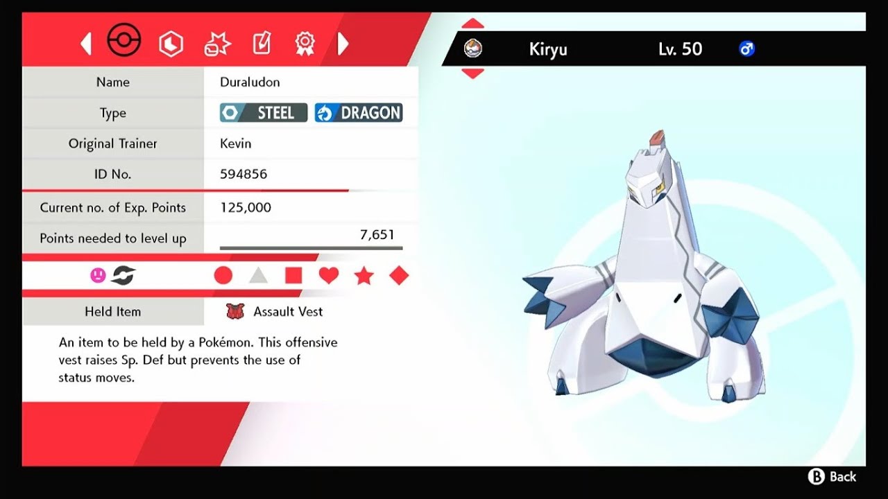 ⚔️🛡️ Assault Vest Duraludon Moveset - YouTube