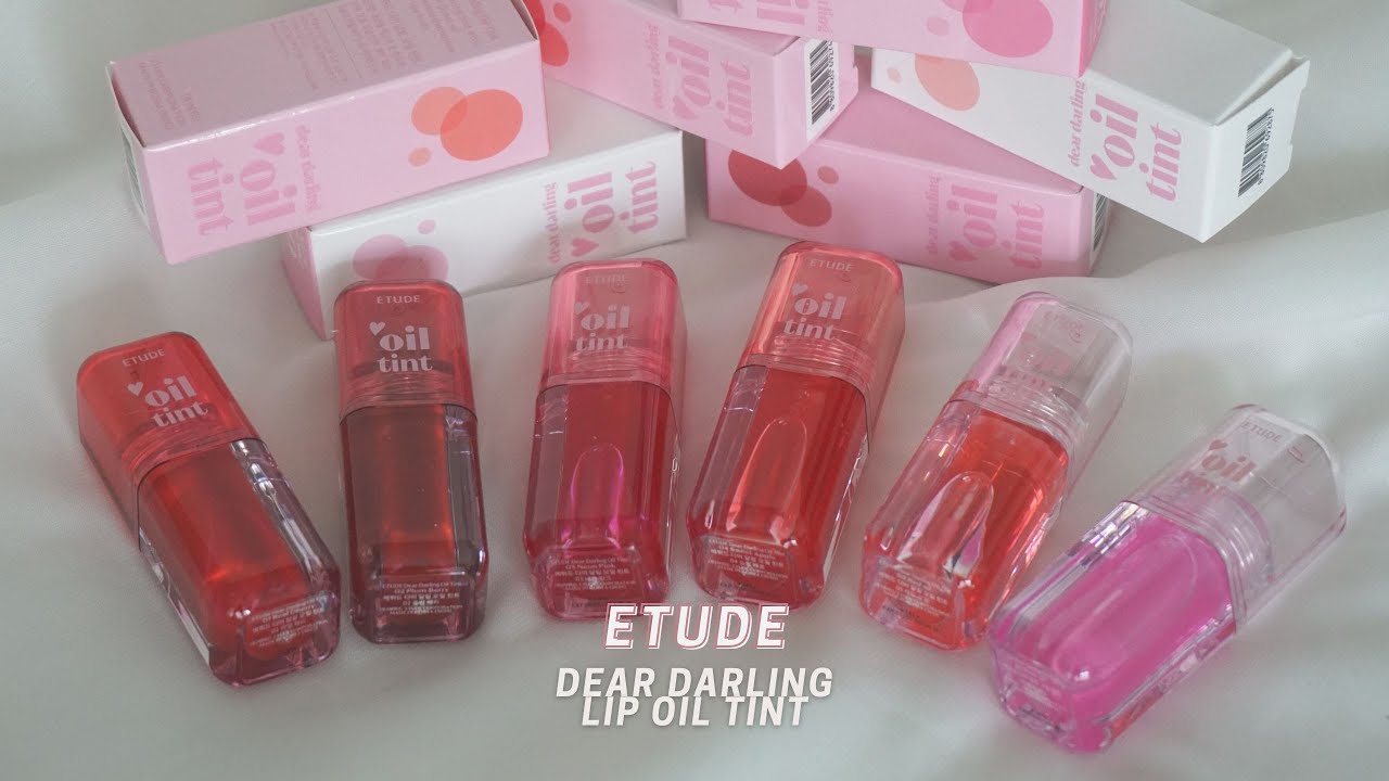2024 NEW! ETUDE DEAR DARLING LIP OIL | Lululand - YouTube