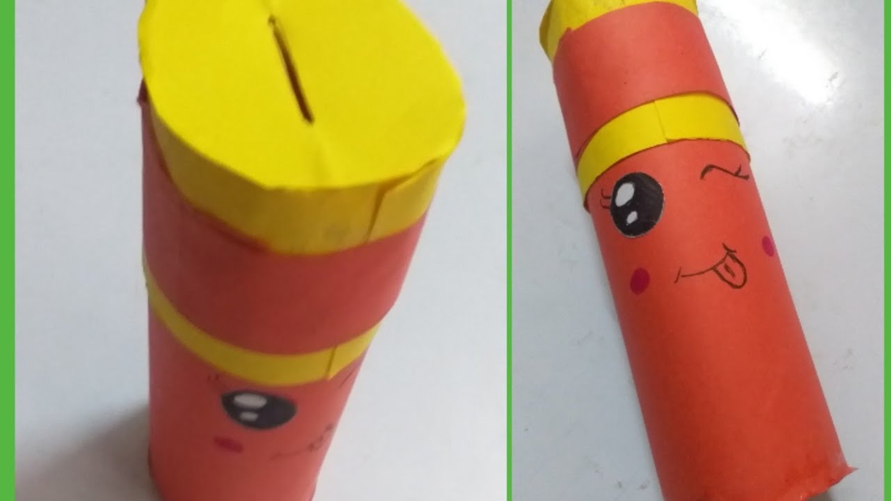 How to make paper money bank| Easy craft for kids |with A4 sheet paper ...