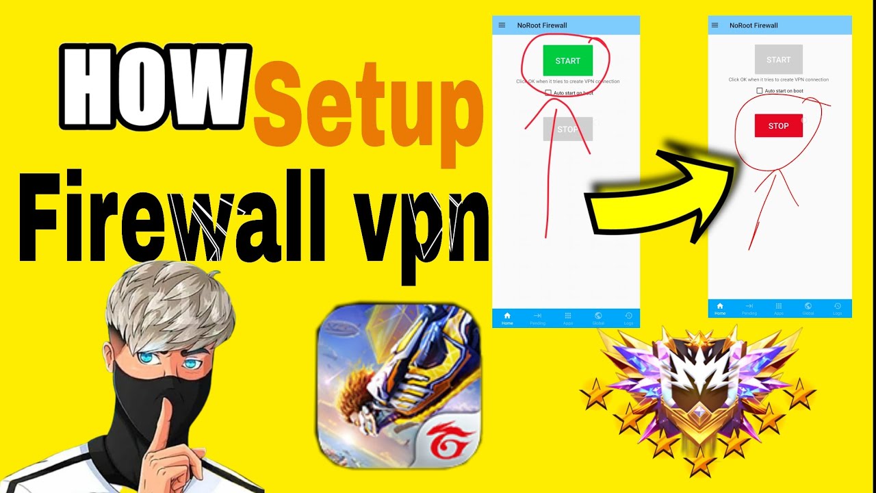How setup firewall vpn for any h@ck| Setup of no root firewall vpn main ...