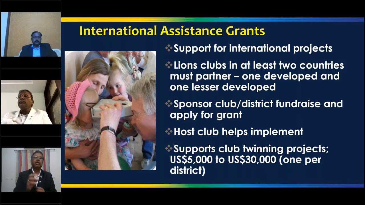 LCIF Grants - YouTube