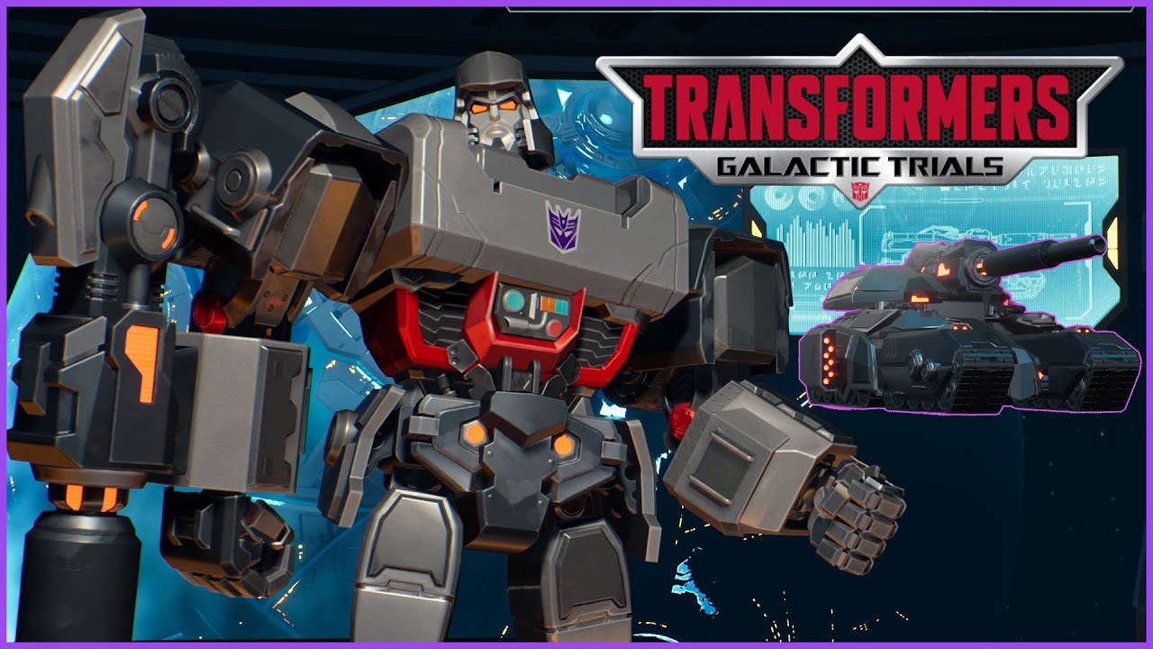 Transformers Galactic Trials Megatron Rookie Trial - YouTube