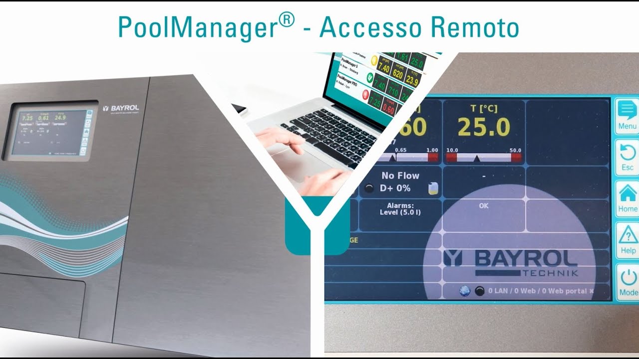 BAYROL TECHNIK - Configurazione Accesso Remoto PoolManager - YouTube