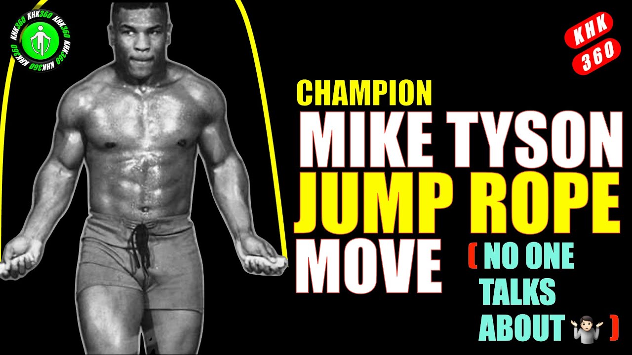 🥊 JUMP ROPE BOXER STEP VARIATION MIKE TYSON JUMP ROPE INSPIRED # ...