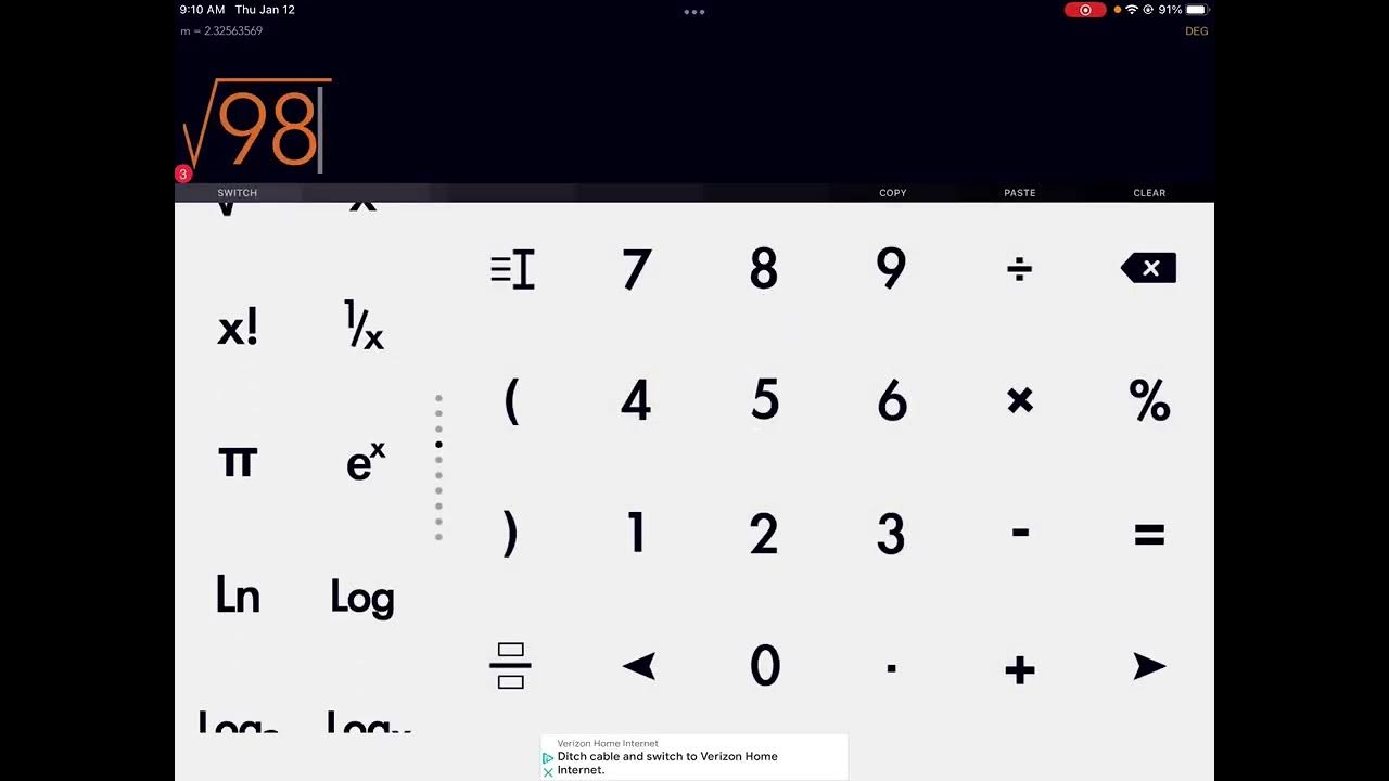 5.2-4 Evaluating a Common Logarithm Using a Calculator - YouTube