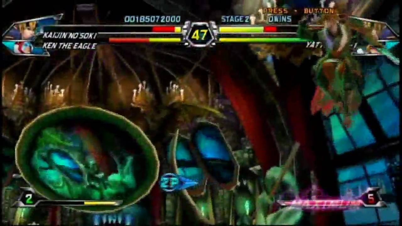 Tatsunoko Vs Capcom Kaijin No Soki And Ken The Eagle Part 1 Youtube