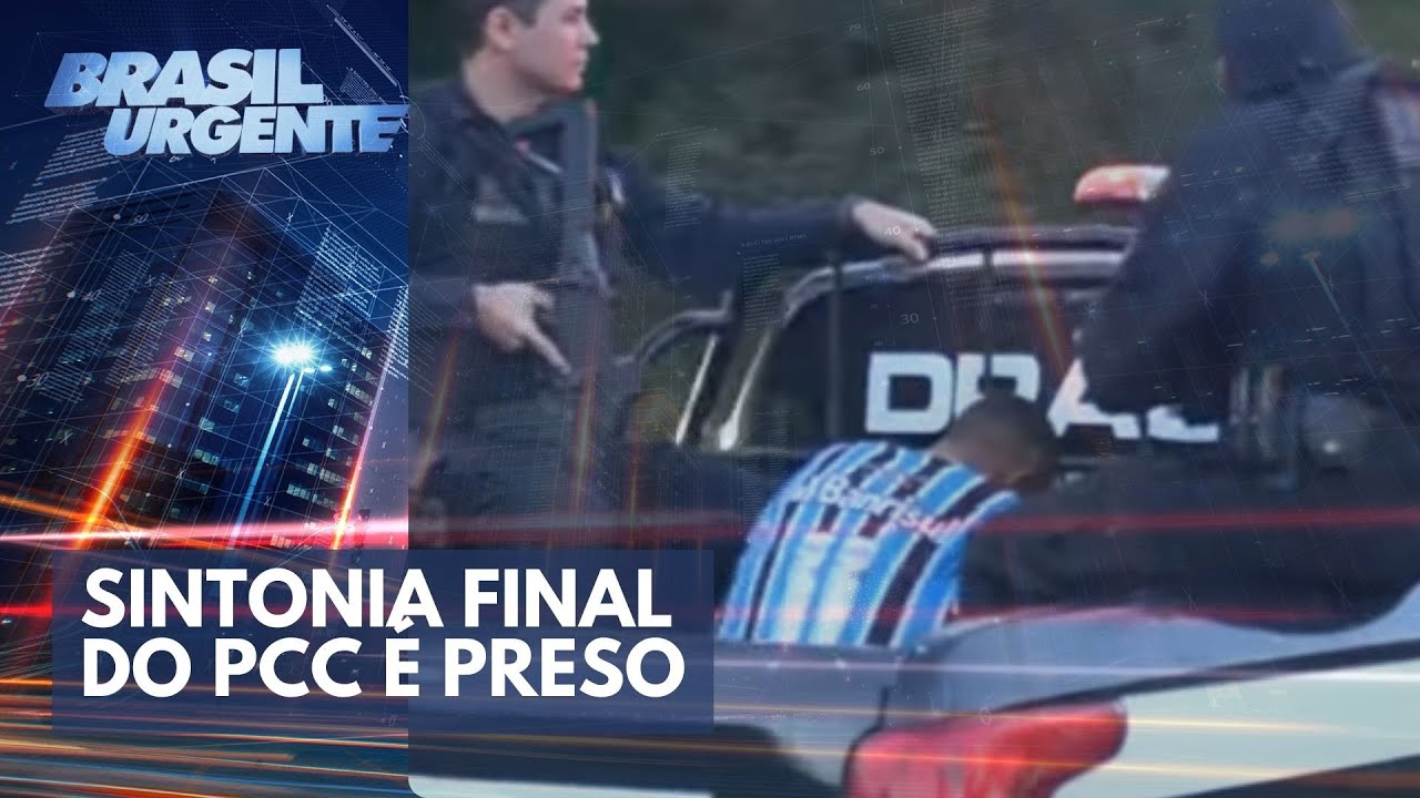 PCC: Sintonia final preso chefiava tribunal do crime | Brasil Urgente - YouTube
