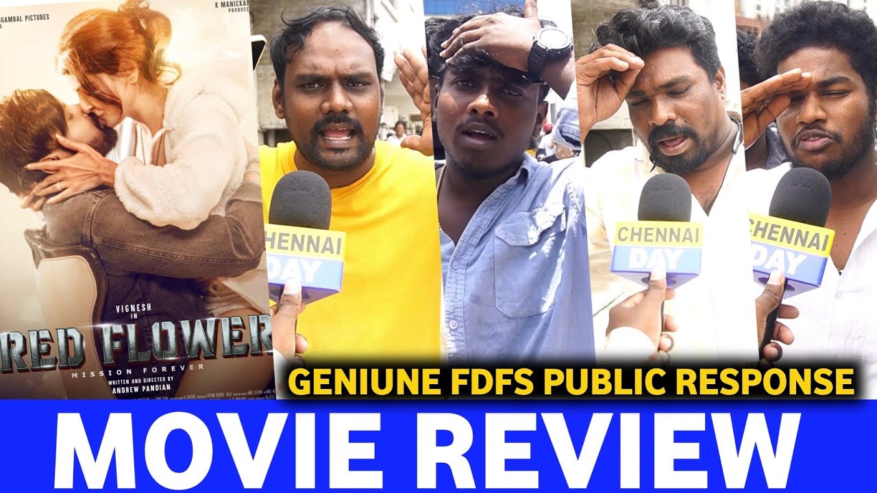Red flower Review | Red flower Movie Review |Red flower Review tamil ...