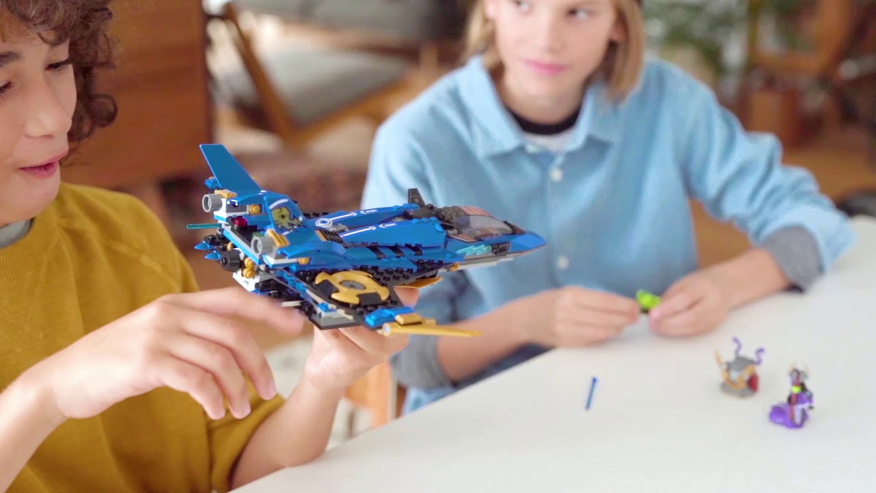 LEGO® NINJAGO™ 70668 - Изтребителят на Jay - YouTube