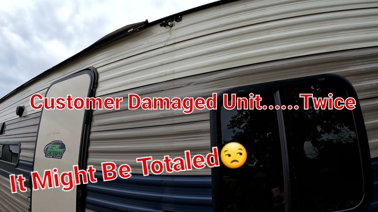 A Renter May Have Totaled A Camper | 2 Days Of Repairs - YouTube