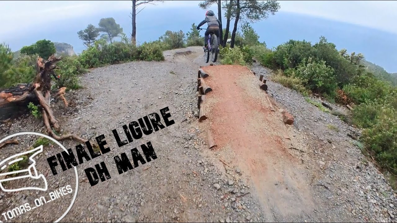10yo - Finale Ligure - DH Man EWS trail - YouTube