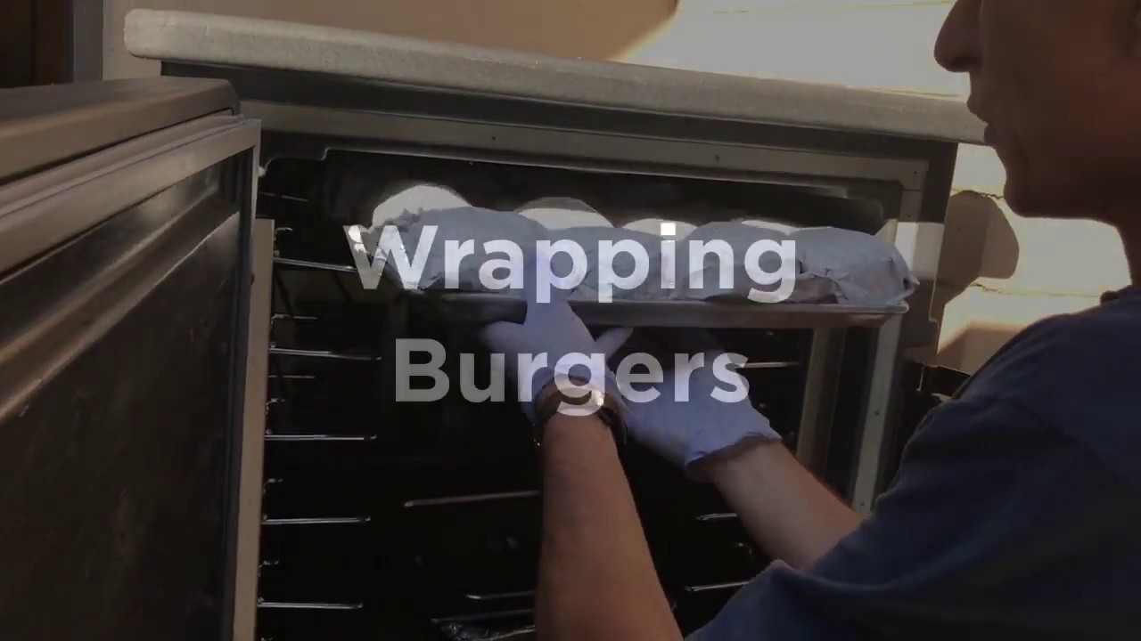 Wrapping Burgers - YouTube