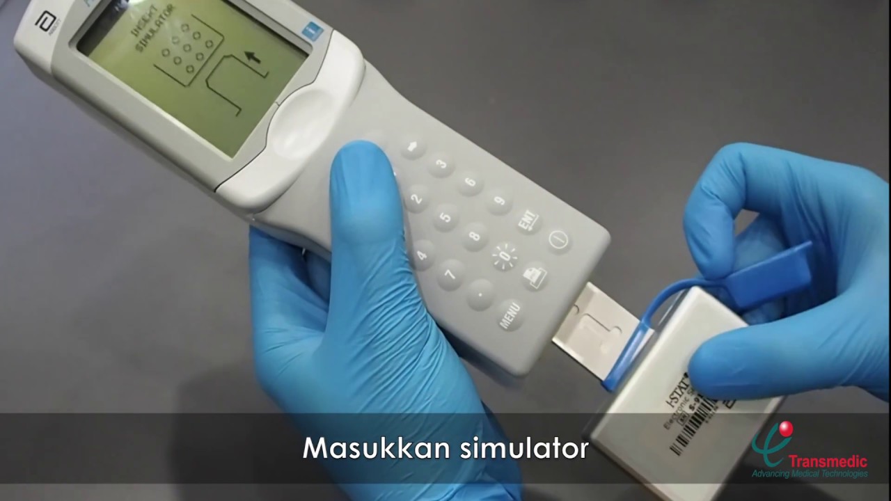 Menjalankan Electronic Simulator I-STAT - YouTube