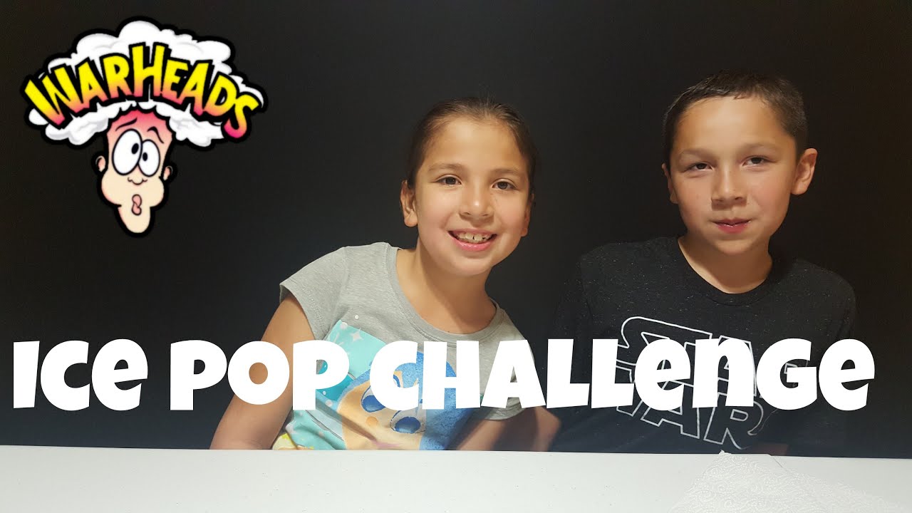 Warheads extreme sour ice pop challenge - YouTube