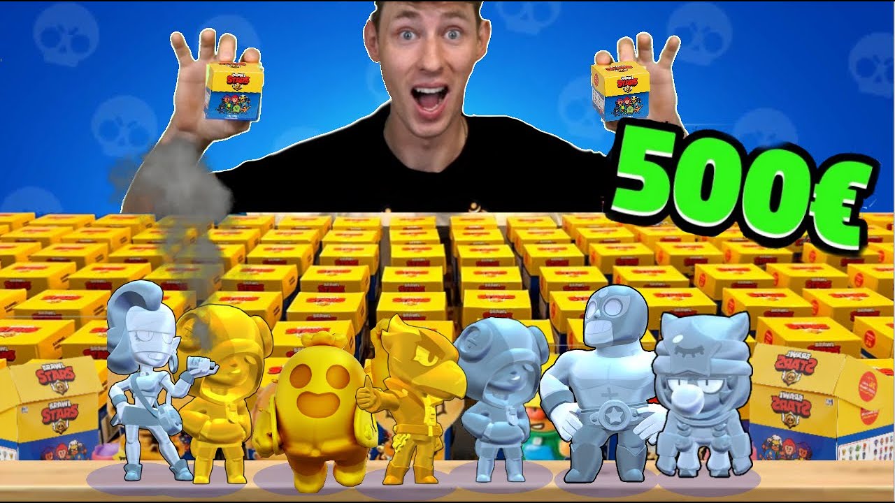 500€ XXL REAL LIFE MEGA BOX OPENING in BRAWL STARS! Über 100 BOXEN ...