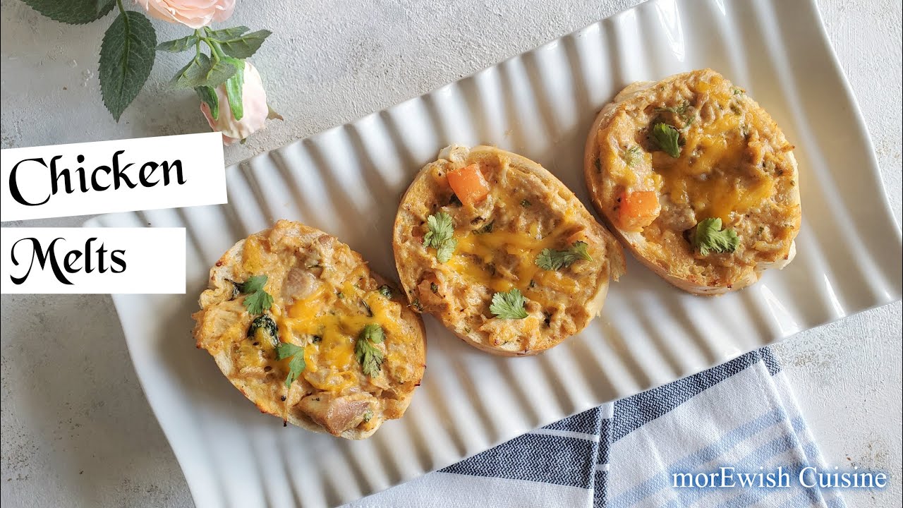 Chicken Melt Sandwich recipe by morEwish - YouTube